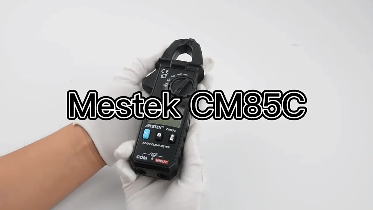 Mestek Cm85c 100a Rms Digital Current Clamp Meter Clamp Multimeter 2000 ...