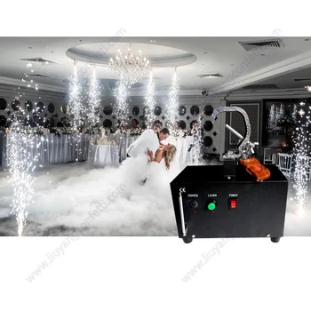 Wedding Decoration Stage Waterfall Spark Machine Fireworks Cold Pyro ...