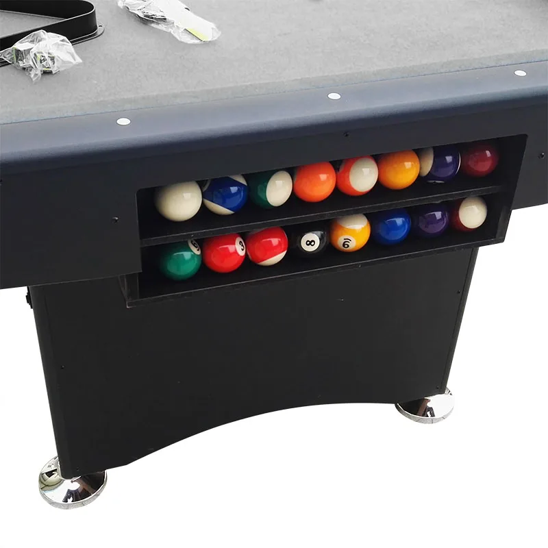 Shop Premium 6FT Pool Tables with Folding Legs & Grey Cloth