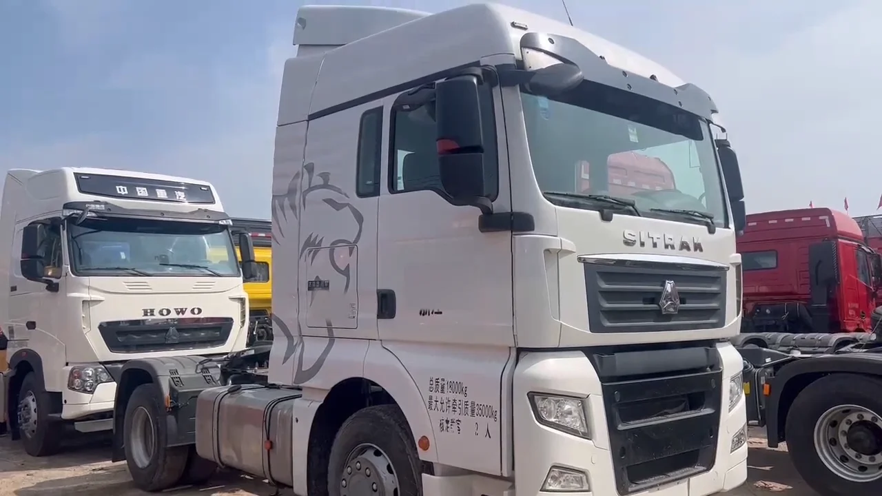 Used Sinotruk Howo Sitrak C7h 4x2 Tractor Truck 480hp 540hp Euro5/6 Cng ...