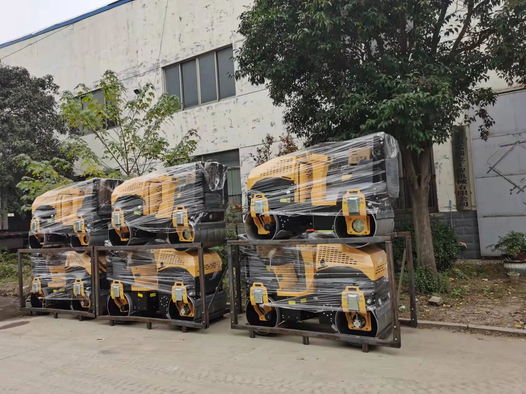Construction Machinery Walk Behind Compactor 1ton 2ton 3ton 4ton 5ton ...
