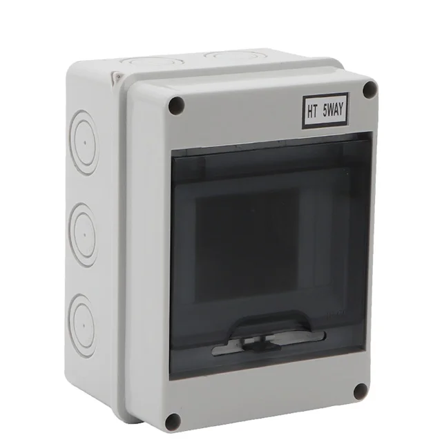 Ip65 Ht-5 Ways Waterproof Plastic Electric Knockout Holes Distribution ...