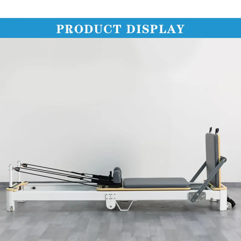 Folding Pilates Reformer - Compact & Versatile Machine