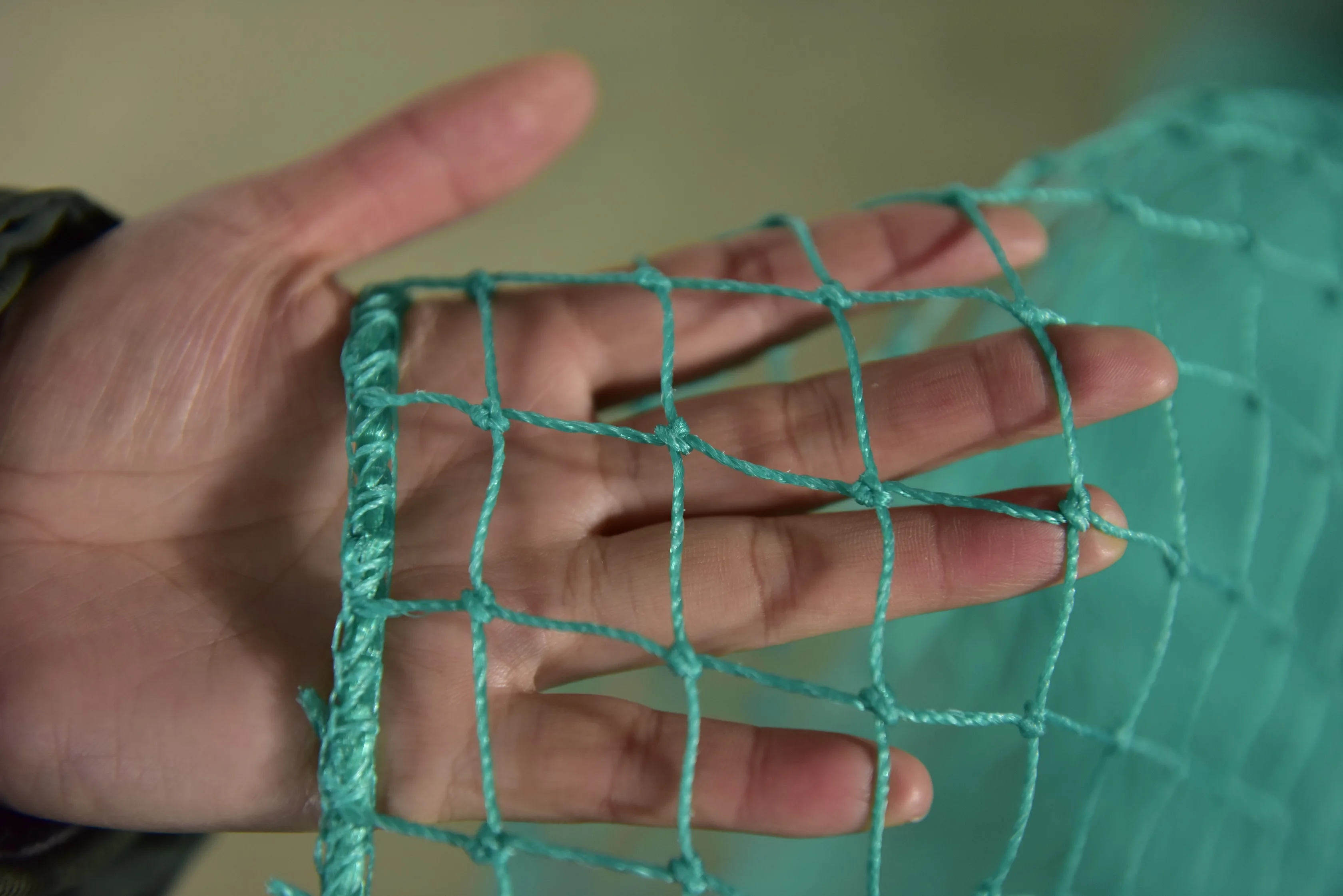 Orange Heavy-Duty Playground Cargo Rope Net Protection Climbing Net ...