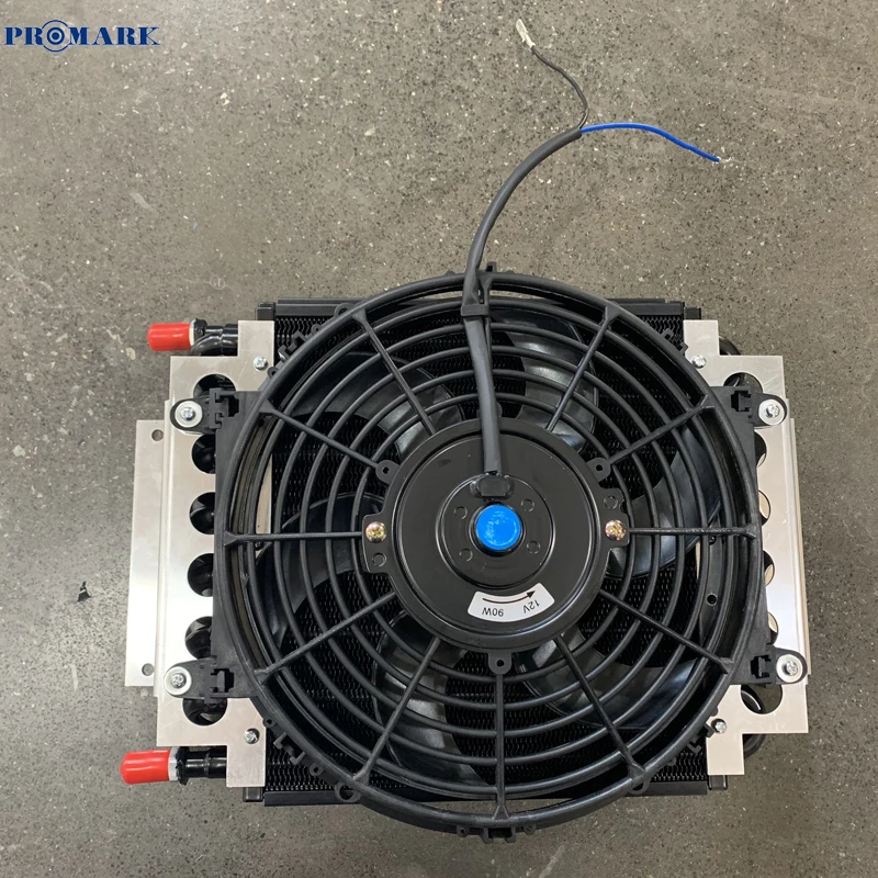 Dual Pass Transmission Oil Cooler & Fan Kit - 1 Year Warranty