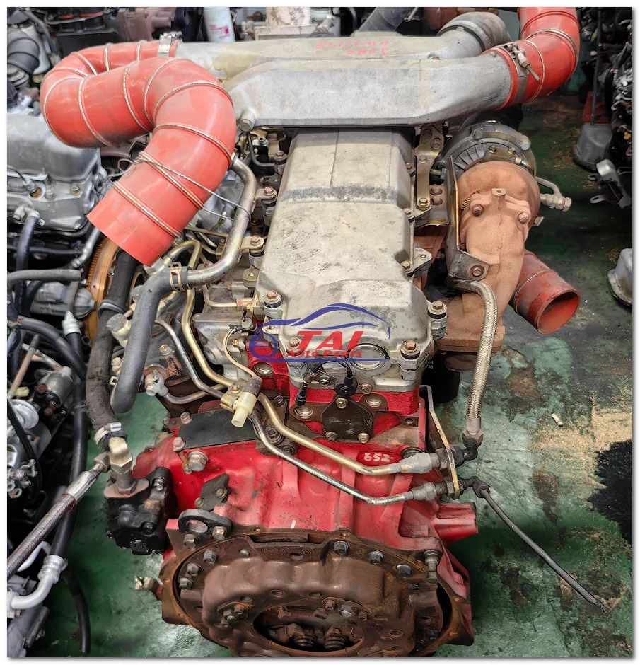 Genuine Used Japanese Diesel Engine J08C J08CT 6 Cylinder for Hino ...