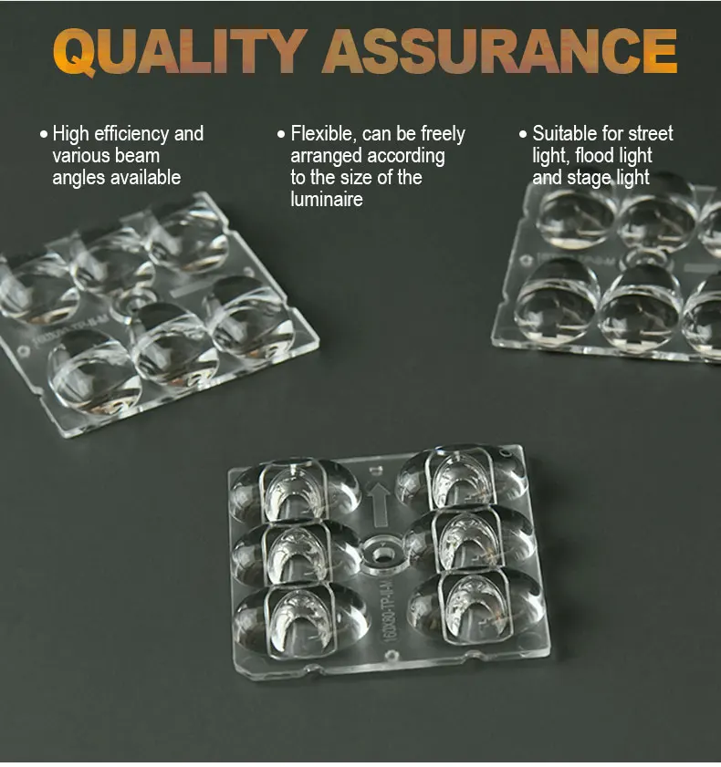 Darkoo 5050 LED Light Lenses - High Efficiency & Durability