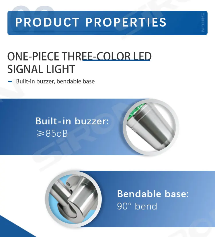 Siron D022 - Multi-Functional 12V DC CNC Machine Indicator