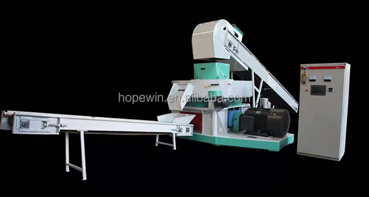 1tn 2tph 3tph Animal Feed Manure Cow Dung Complete Straw Pellet ...