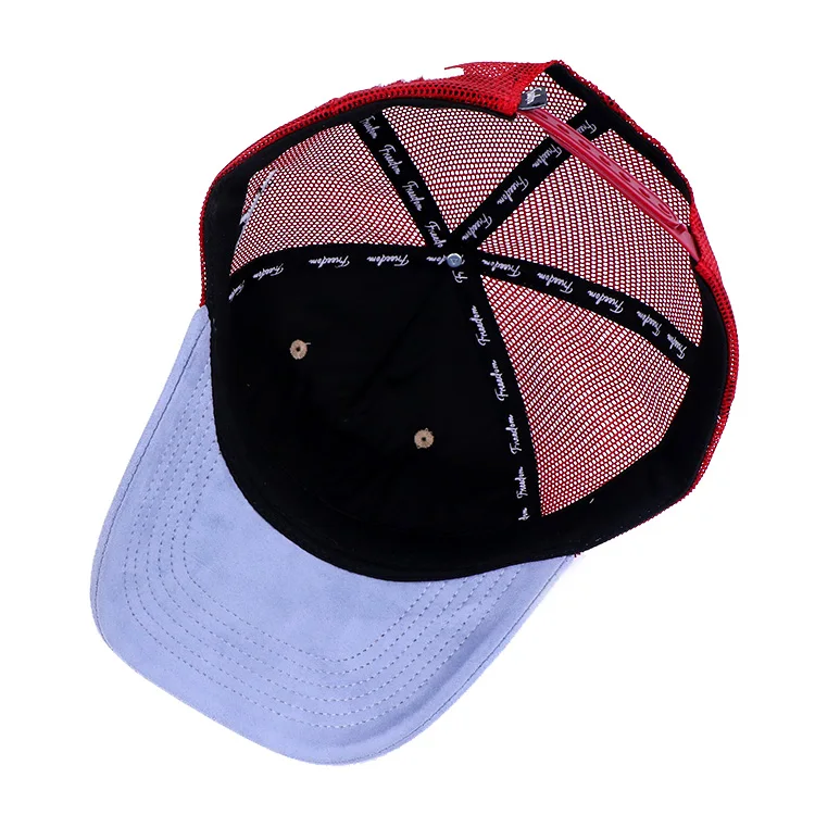 Custom High Quality 5 Panel Mesh Trucker Cap with Logo