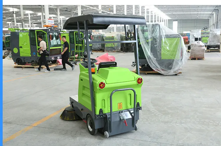 Portable Ride on Electric Sweeper - Efficient Cleaning