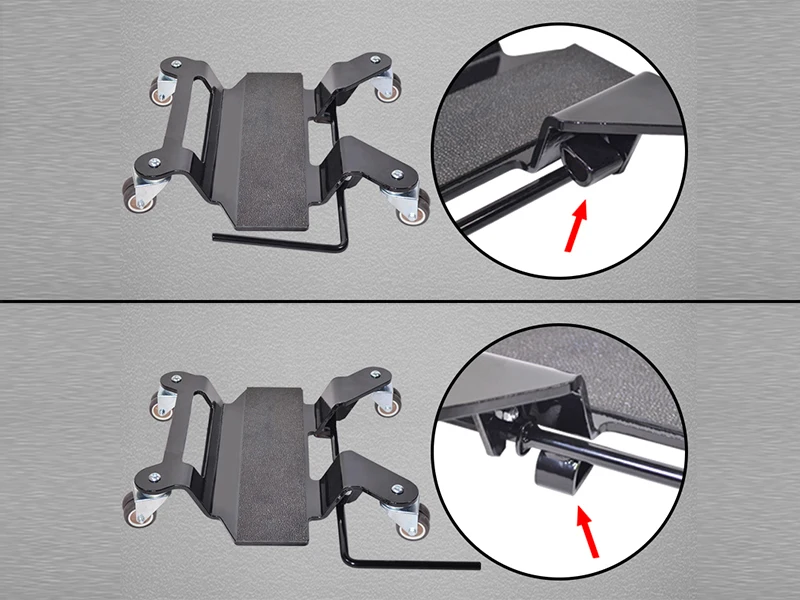 Motorcycle Dolly Mover - Efficient Garage Workshop Tool
