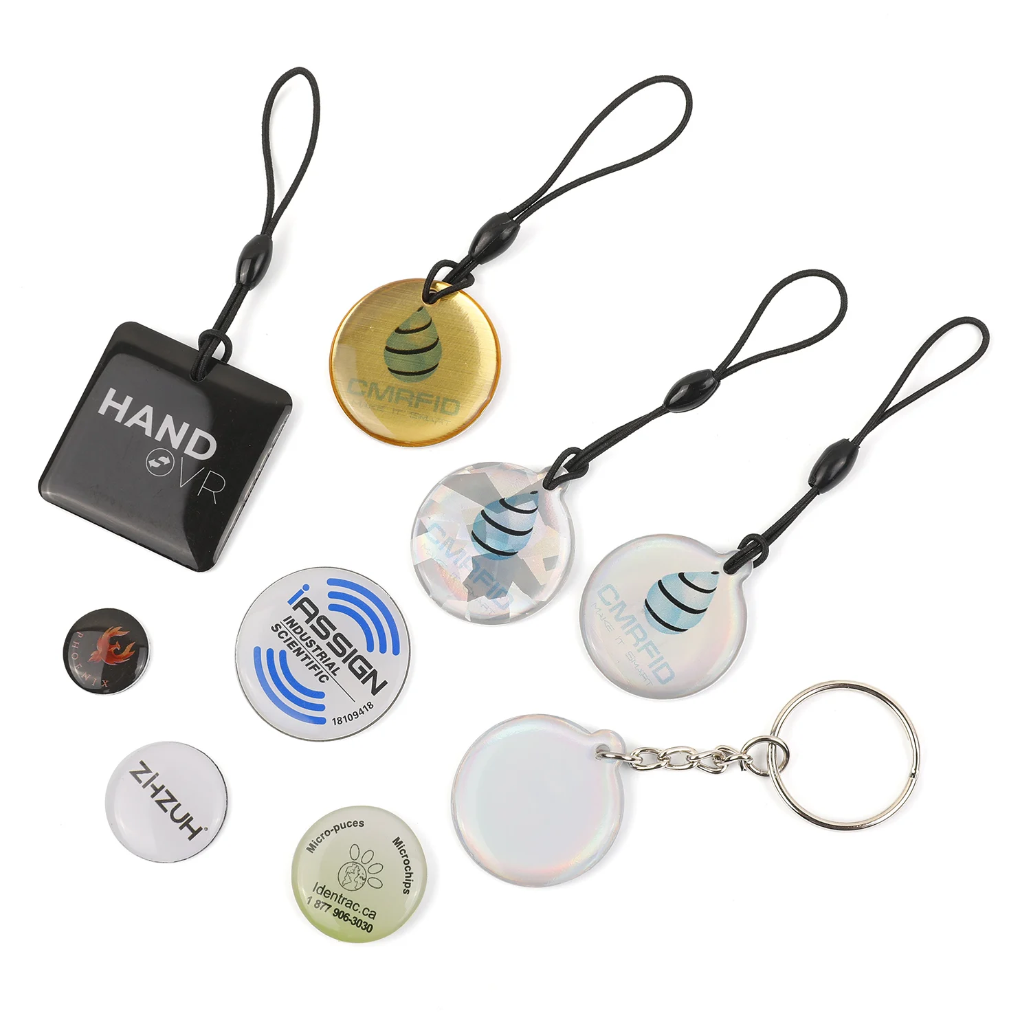 CMRFID Colorful Mini RFID Card Keyfob - NFC Smart Tag
