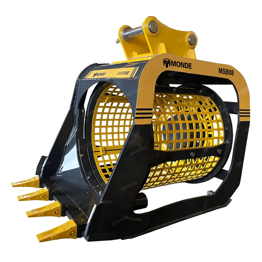 Alibaba.com: MONDE OEM Rock Trommel Screen Excavator Attachment with ...