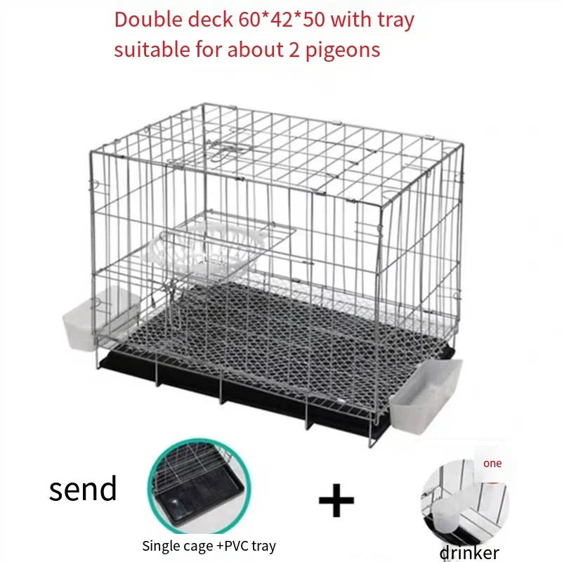 Durable Pigeon Cages for Home Breeding - Foldable & Spacious