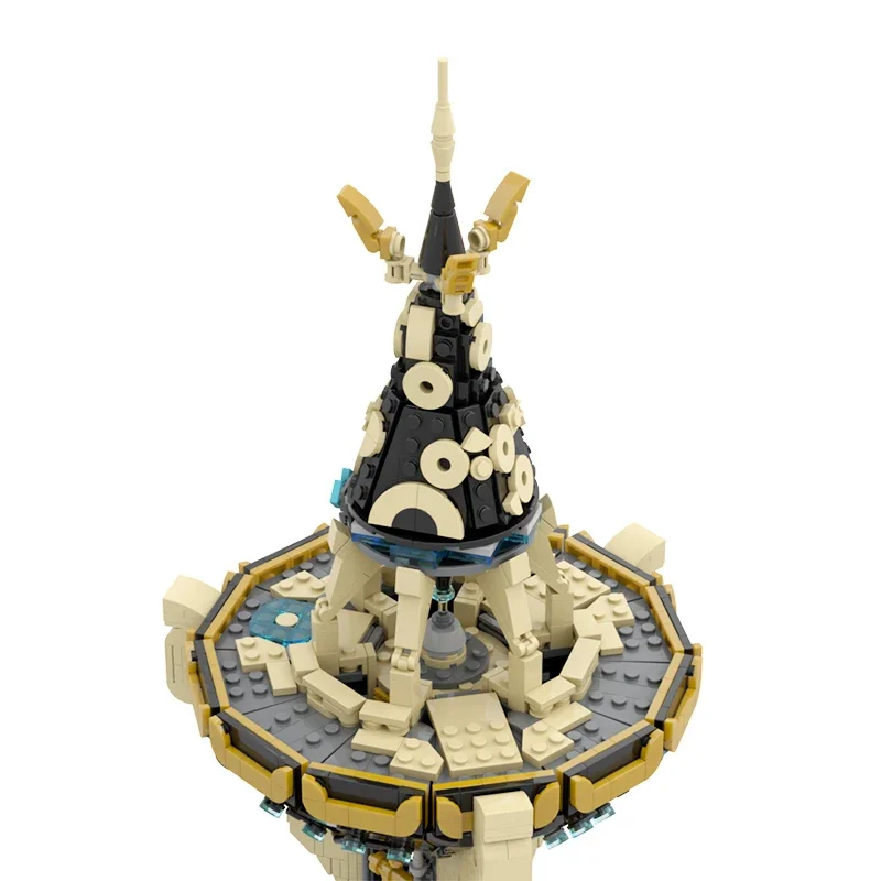 Buildmoc Breath Of The Wild Sheikah Tower Building Blocks Set Kingdom ...