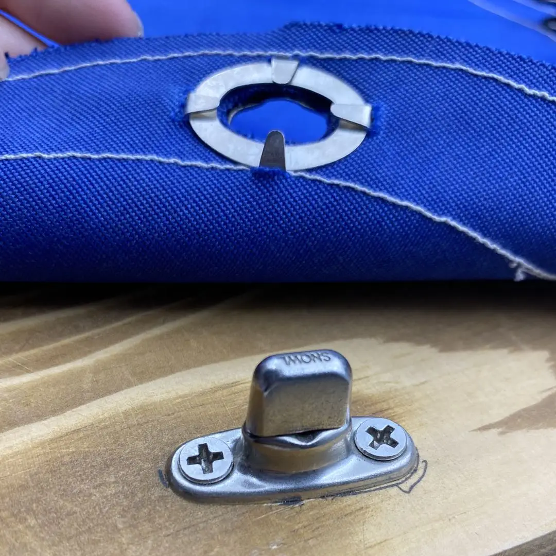 SNOWL Dot Twist Lock Fastener - Reliable Marine Hardware