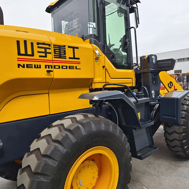 SHAN YU ZL-958 Machine Loader Caterpillar Wheel Loader 4x4 Compact ...