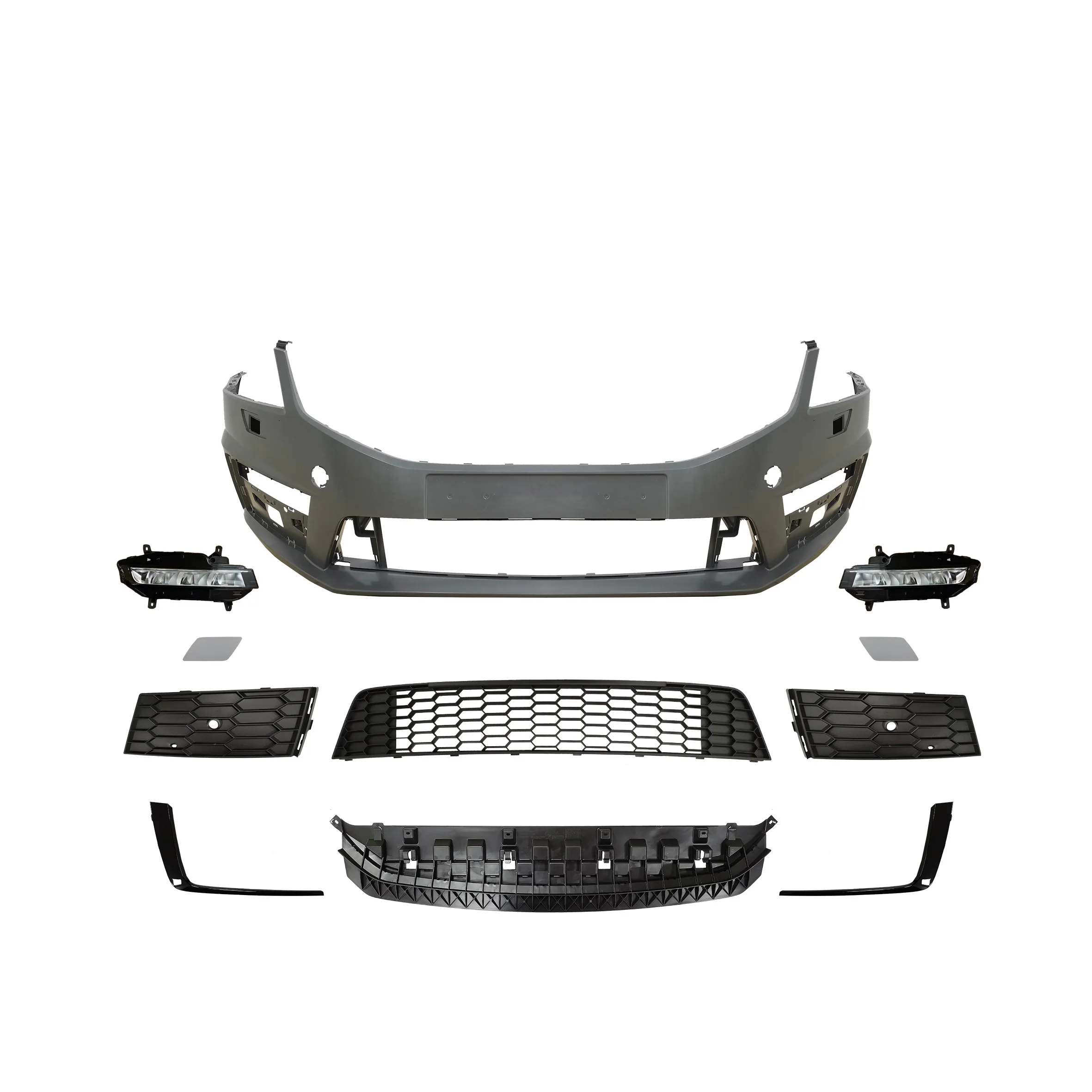 SKODA OCTAVIA FRONT BUMPER BODY KIT 2017-2019 UPGRADE to RS