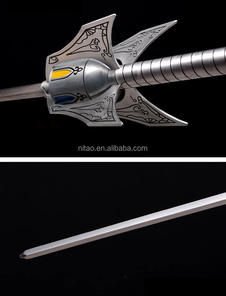American Anime RWBY Weiss Sword Myrtenaster 110cm 1.4kg Collectible ...