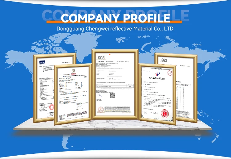 High Visibility Heat Resistant Transparent White Film Reflective ...