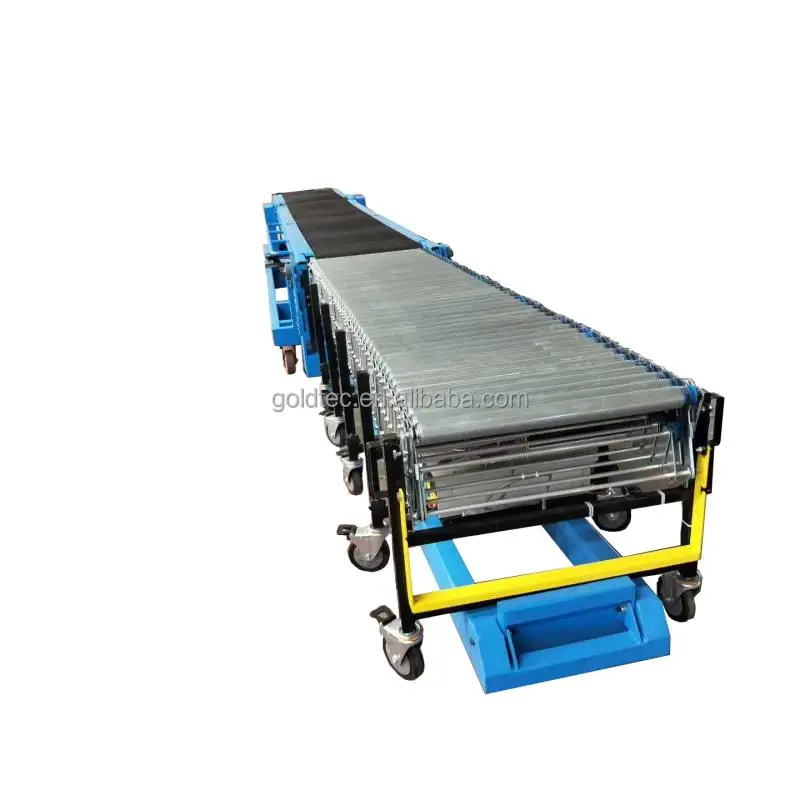 Goldtec Telescopic Belt Conveyor - Efficient Loading/unloading