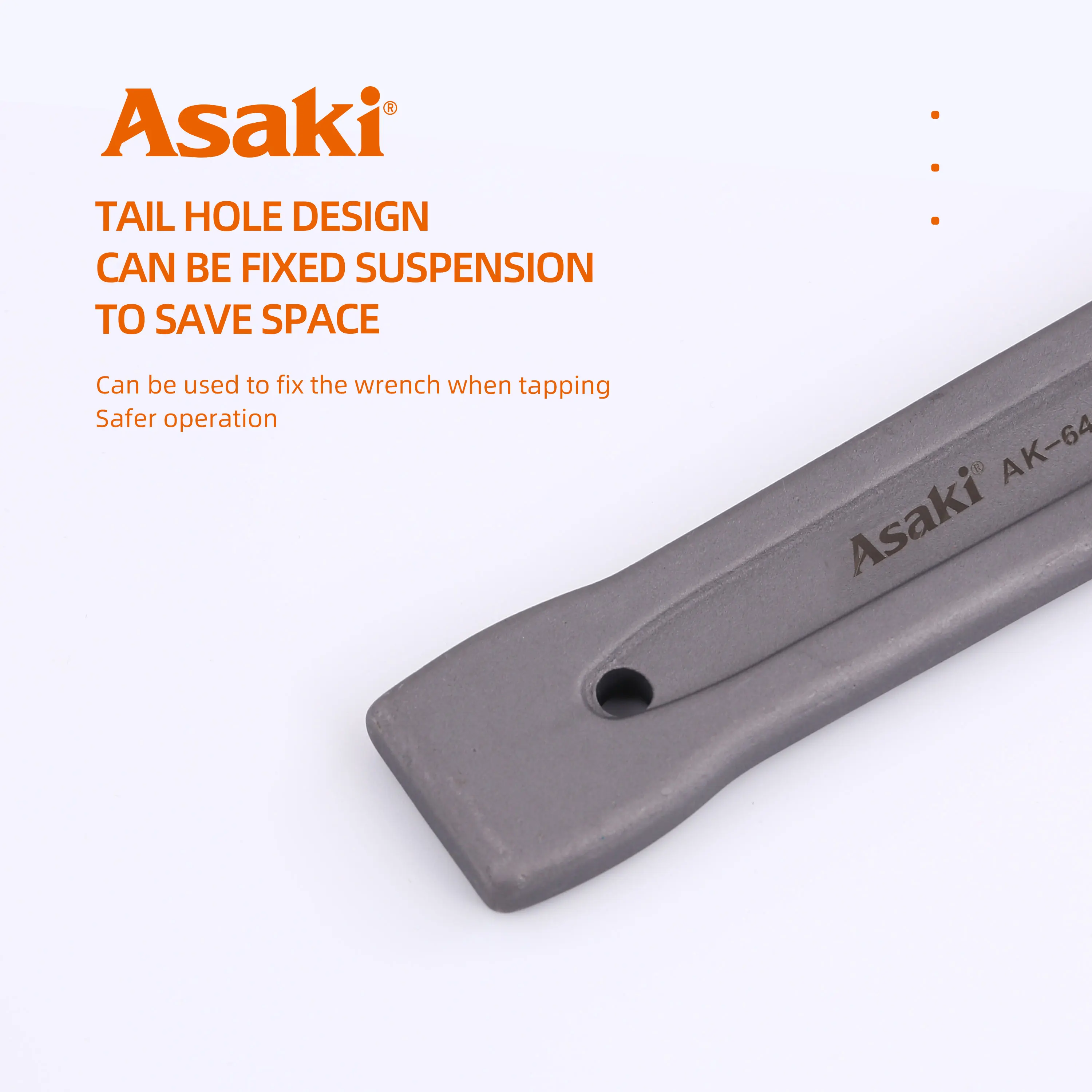 ASAKI Slogging Open End Wrench - Durable & Versatile Tool