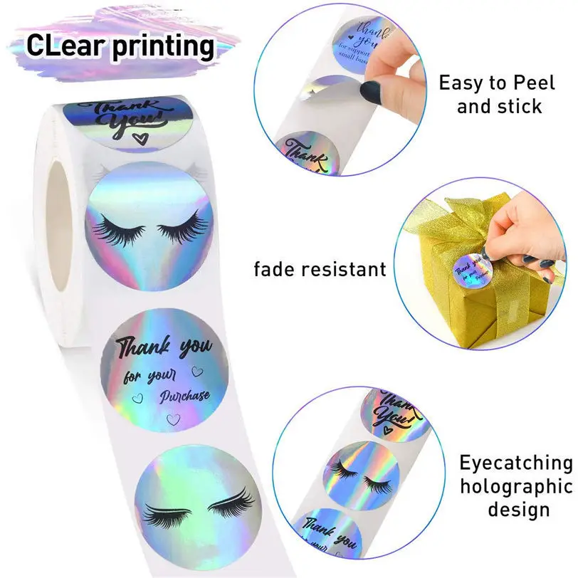 Cheap Waterproof 3d Printed Uv Transfer Clear Hologram Labels Custom ...