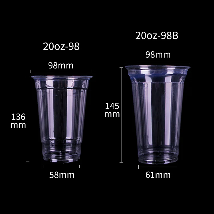 Disposable Plastic Cups with Logo - Perfect for Beverages