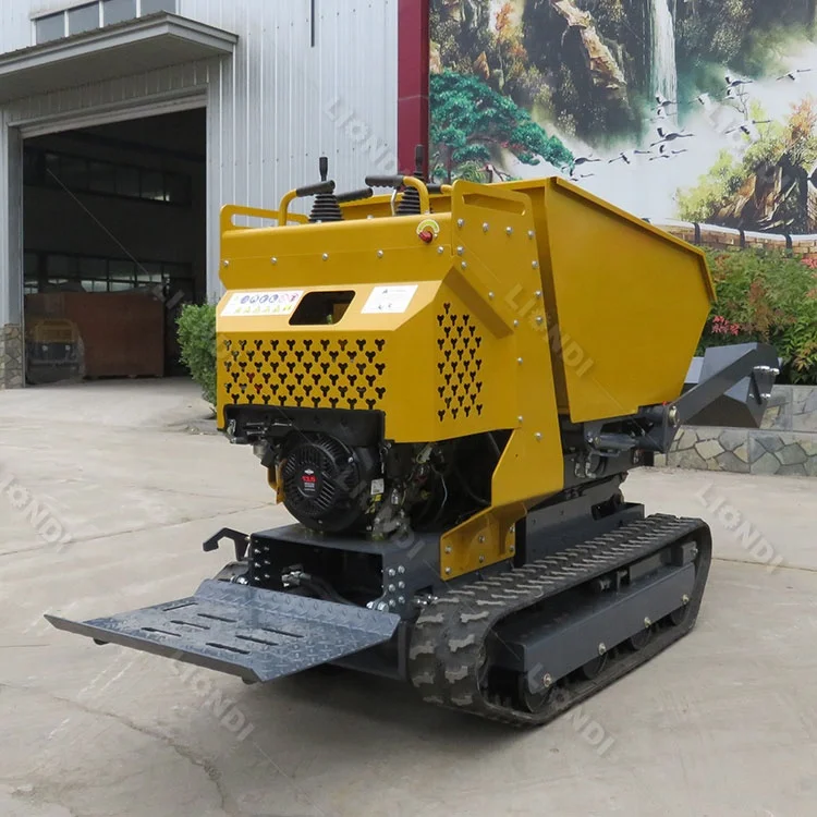 Garden Machinery Small Crawler Dump All Terrain Portable Truck Dumper ...