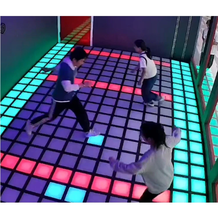Bettaplay Interactive Floor Block Game Indoor Playground Trampoline ...