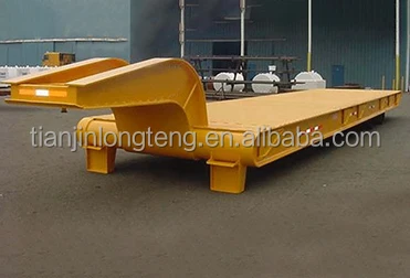 20 Feet Terminal Mafi Trailer Roll Trailer Roro Roll Mafi Trailer with ...