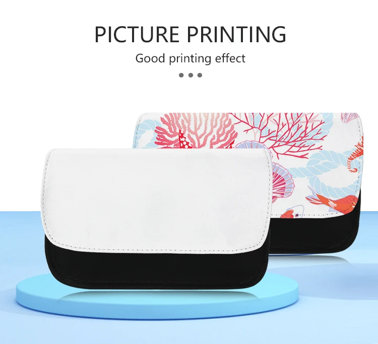 Customizable Cosmetic Bags with Zipper - DIY Sublimation