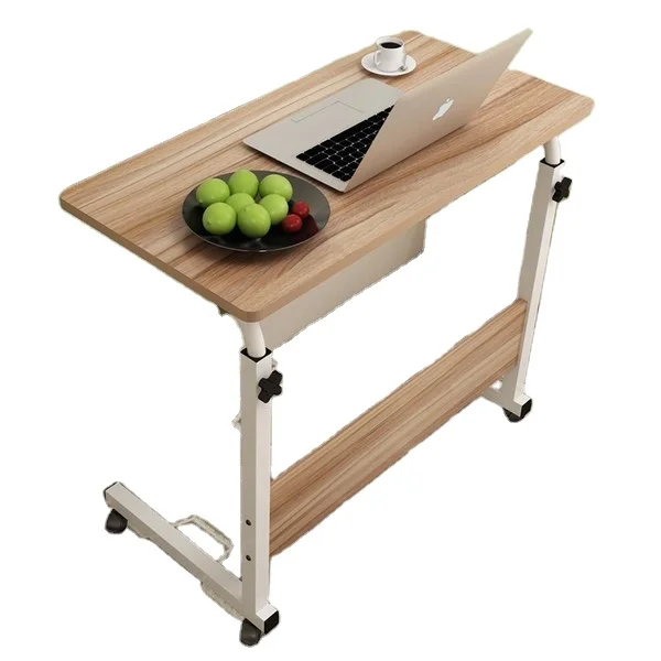 Height Adjustable Study Table White Computer Desk For Teen - Buy Laptop ...