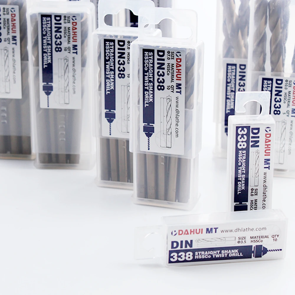 Din338 Fully Ground Straight Shank Twist Drill Bit For Metal And ...