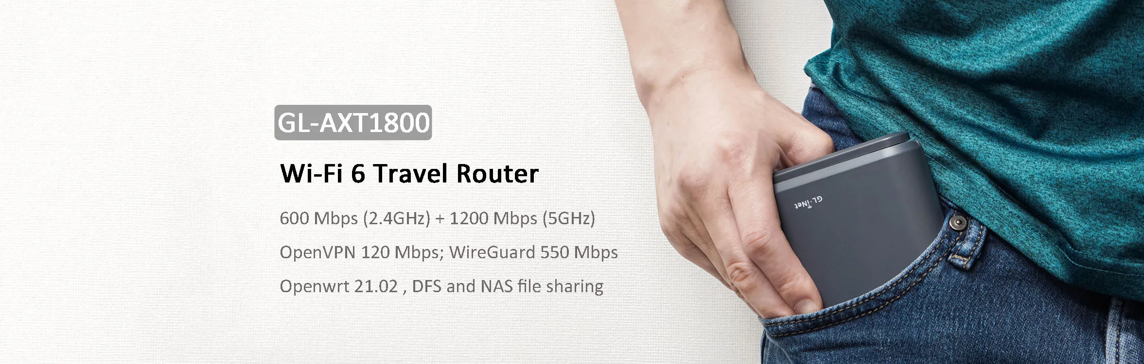 Glinet Axt1800最新的wi-fi 6技术便携式强大的无线路由器 - Buy 便携式无线路由器,双频wifi路由器,旅行路由器 ...