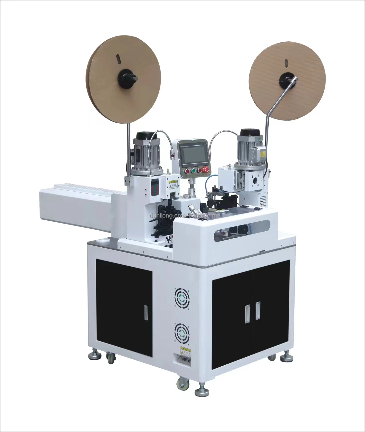 Fully Automatic Cable Arrangement Double-end Terminal Machine Five-wire ...