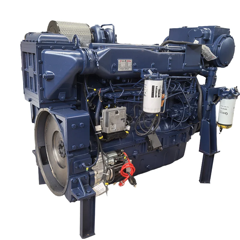 Marine 300 hp Diesel Engine Shanwei Tuo 6126ZLC 220kW Chinese two ...