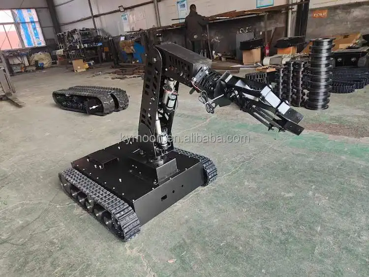 Rubber Track Undercarriage Tracked Vehicle Chassis Tank Tracks - Buy ...