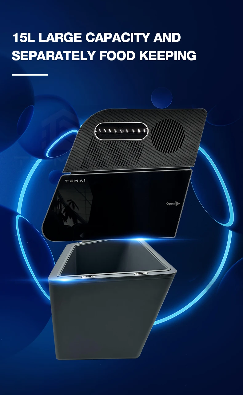 New Tesla Model Y Refrigerator Fridge Black Mini Refrigerator Cooler ...