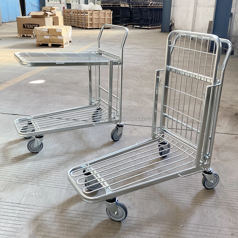 2-tier Foldable Hand Carts Trolleys| Alibaba.com