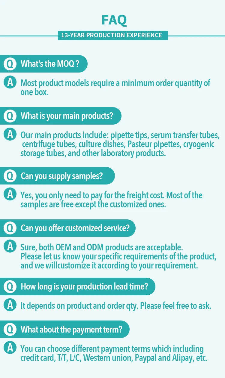 Laboratory Pyrogen-free Dnase Free Rnase Free Non Sterile Yellow 200ul ...