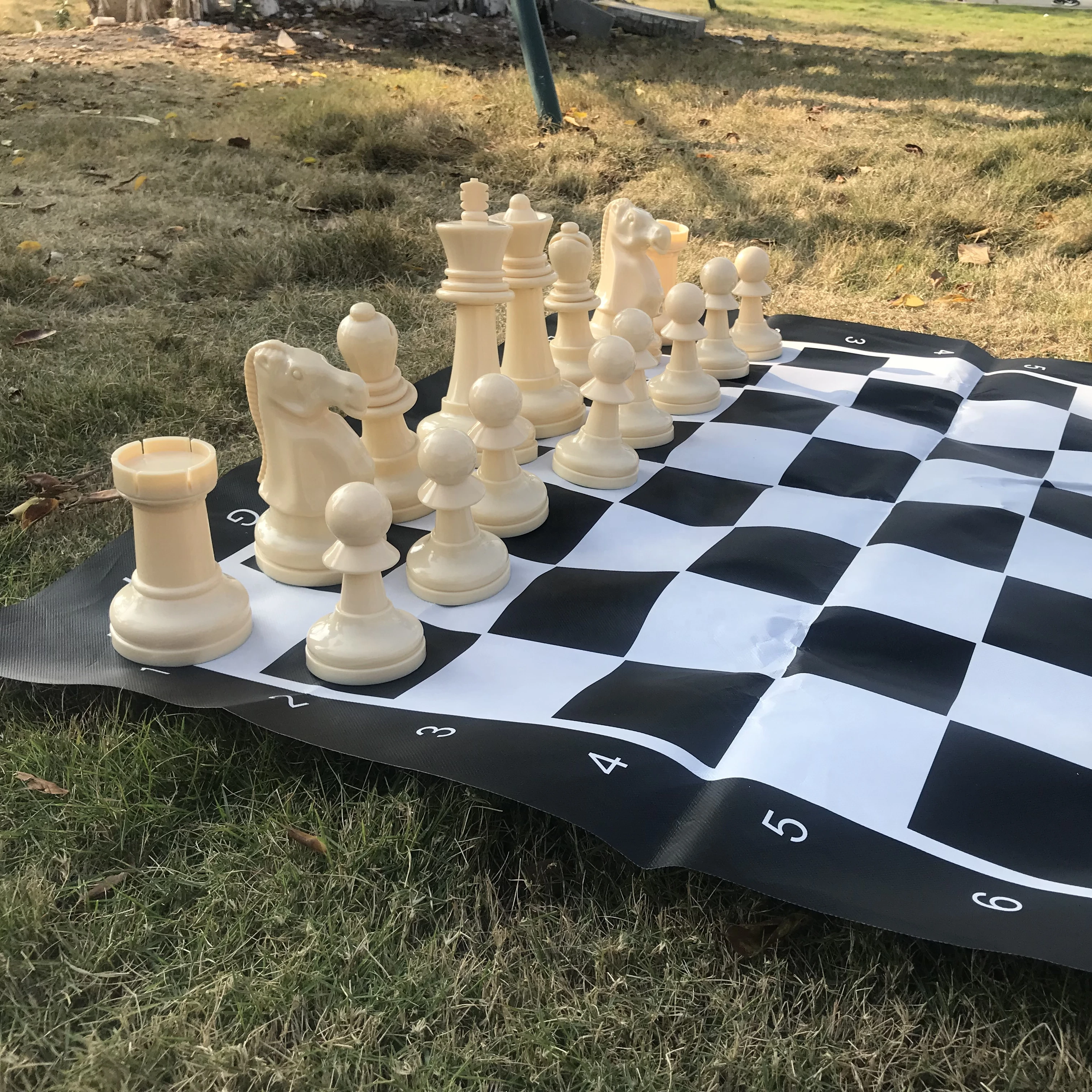 2024 New Release: Chess Set - Kids Toy Jumbo Checker Game for Garden ...