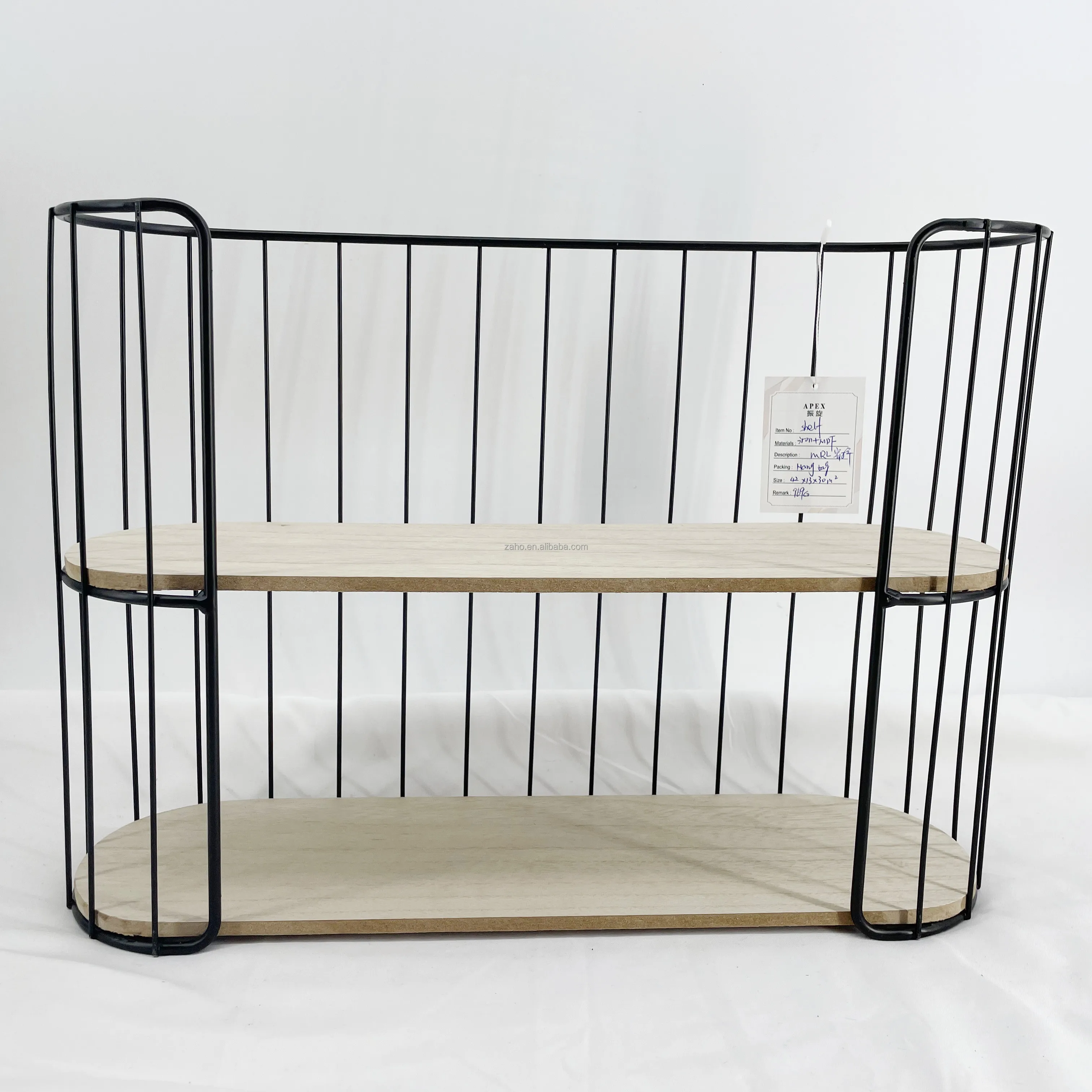 Decorative Storage Shelf 2-Tier Shelving Home & Living Storage ...