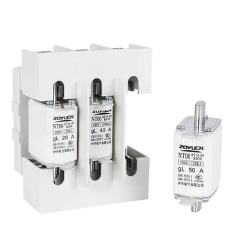 Saiffey Nh00 Fuse Base For 3p Panel Mount 500v 690v Fuse Accessories ...