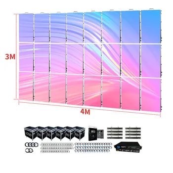 500x1000mm Giant Stage Background Led Display Screen P3.91 P4.81 ...