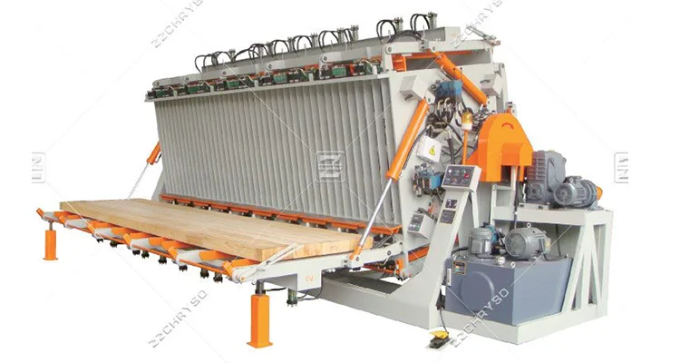Hydraulic Rotary Composer Wood Clamp Carrier Press Machine