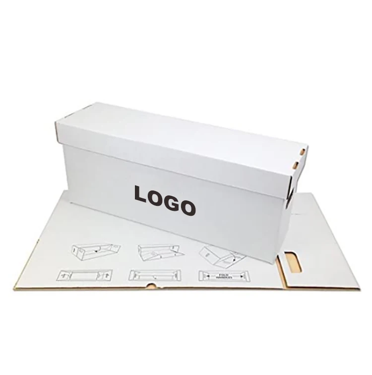 Custom LOGO Brown Kraft Paper Easy Fold Books Magazine Comic Mailers