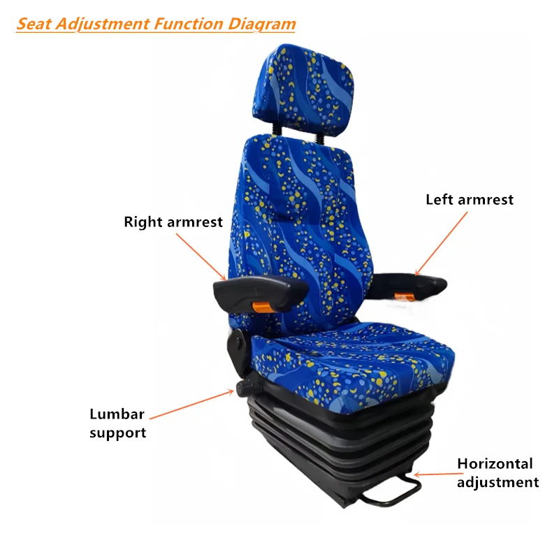 Tractor Seat Agricultural Mechanical Suspension Seat Construction ...
