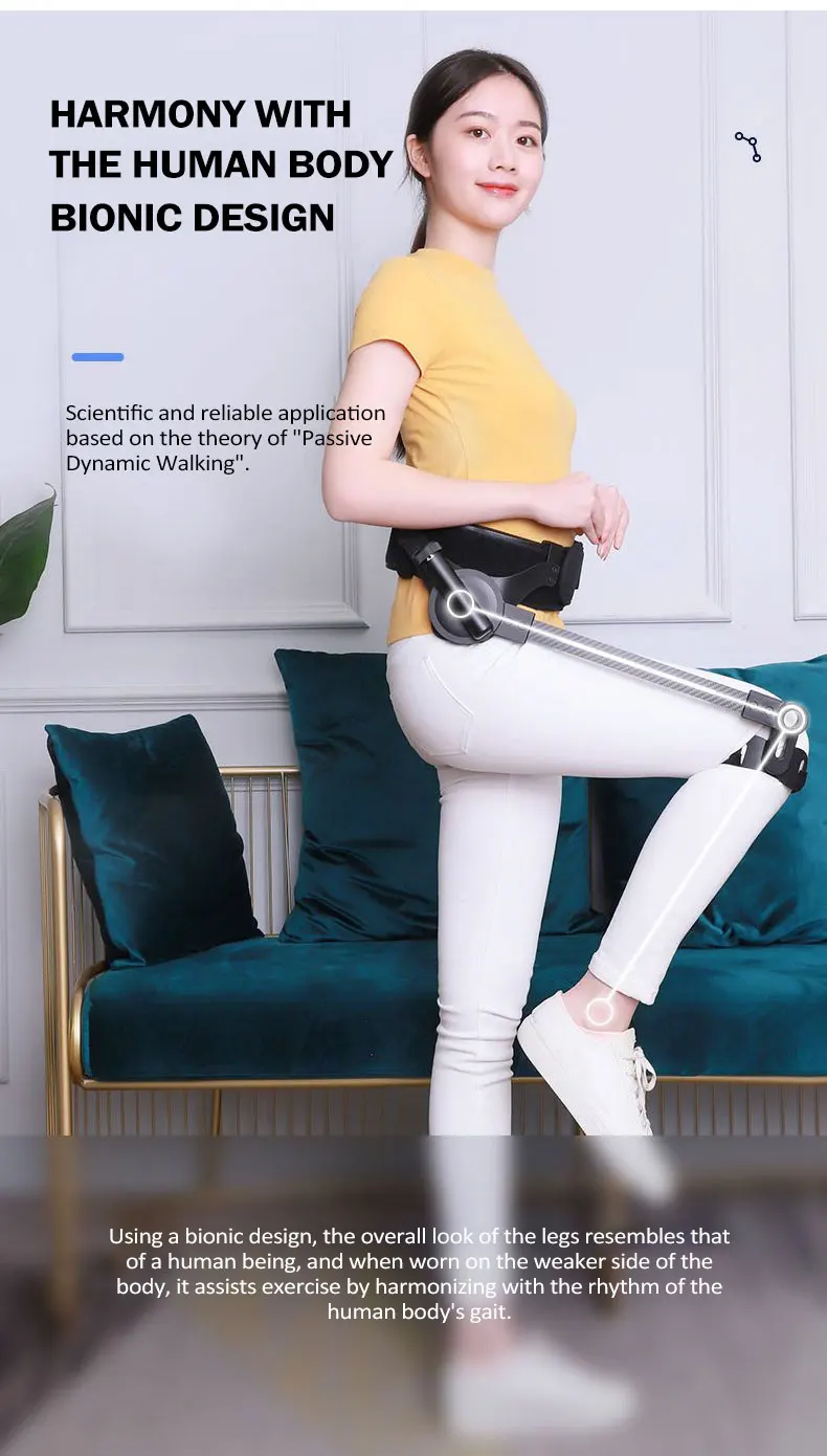 Walking Assist Robot - Adjustable Exoskeleton Leg for Mobility Aid - OEM